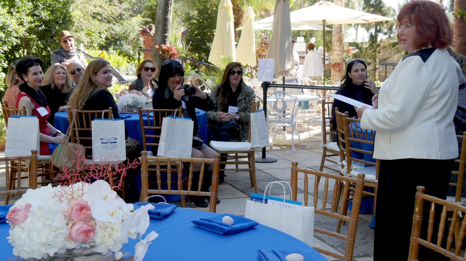 MAZ :: Gallery: Press Luncheon for Joy Wallace Catering