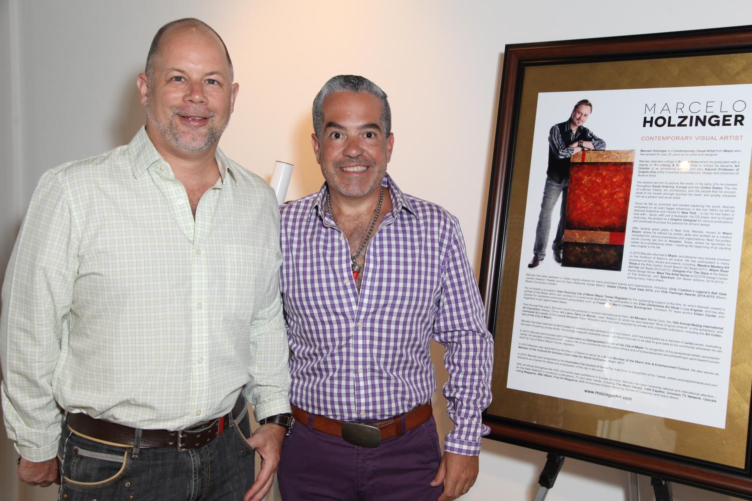 MAZ :: Gallery: Marcelo Holzinger Art Exhibit