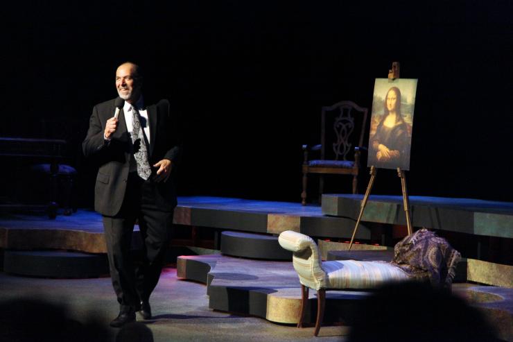 MAZ :: Gallery: Michael McKeever's Finding Mona Lisa