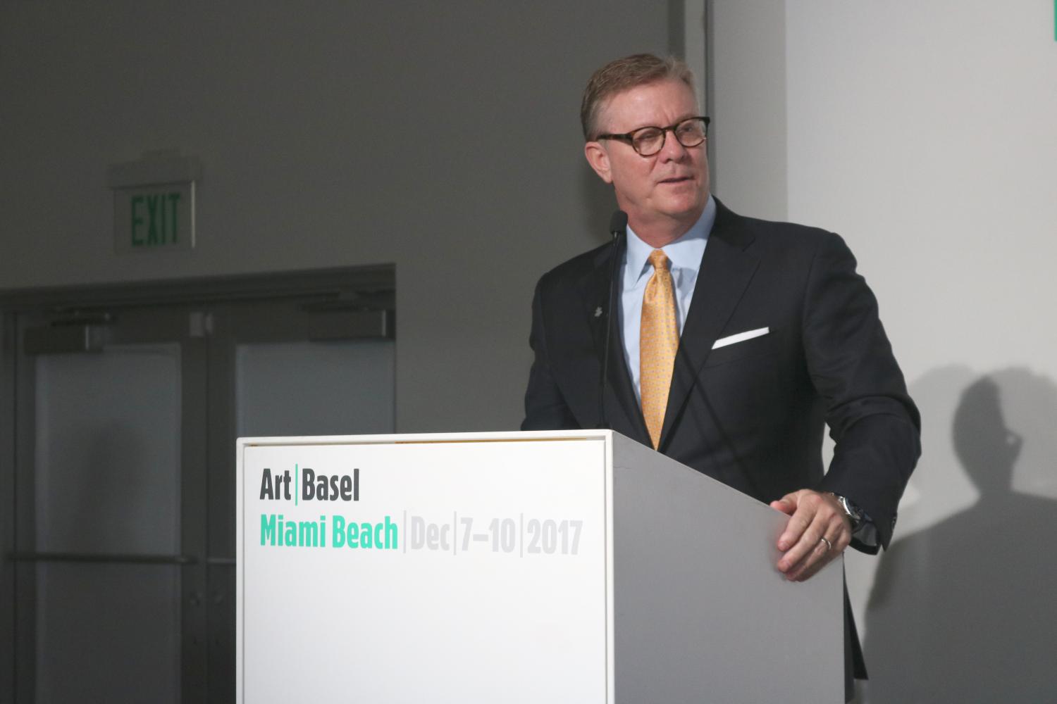 MAZ :: Gallery: Art Basel Press Conference