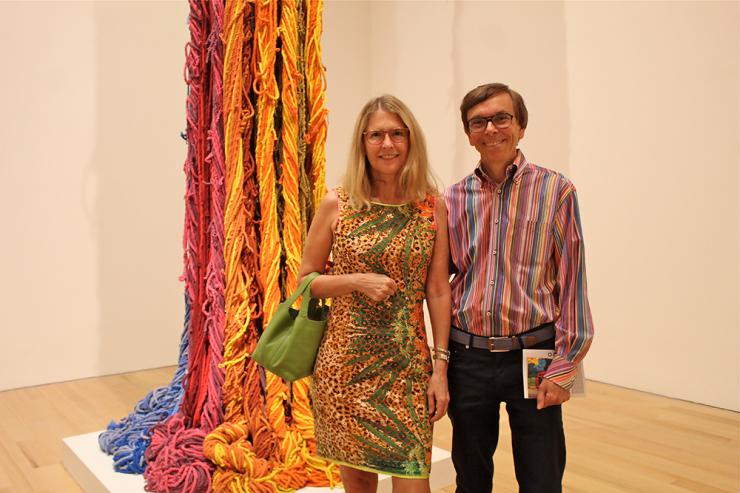 MAZ :: Gallery: Bass Museum Hosts Sheila Hicks Opening