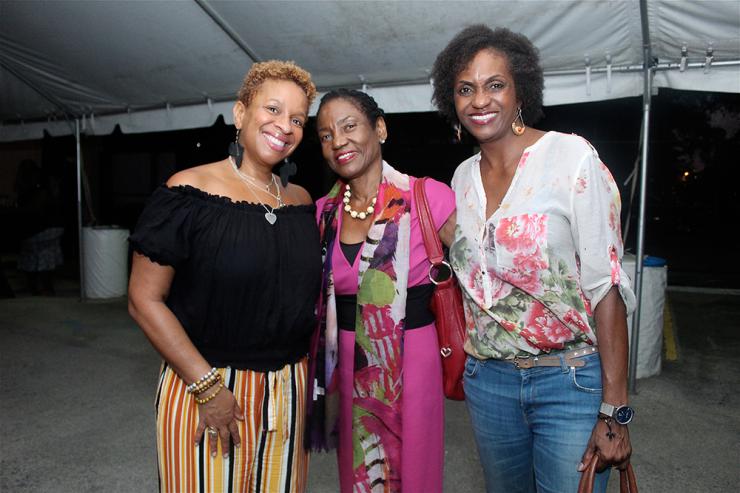 MAZ :: Gallery: Hampton Art Lovers' Basil Watson Opening