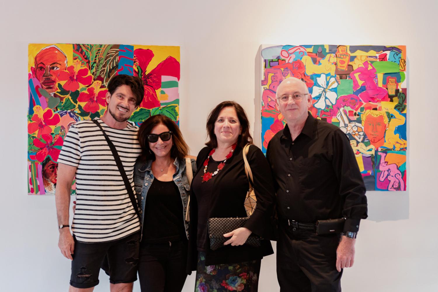 MAZ :: Gallery: Carol Fryd 'In The Garden' Exhibit Opens