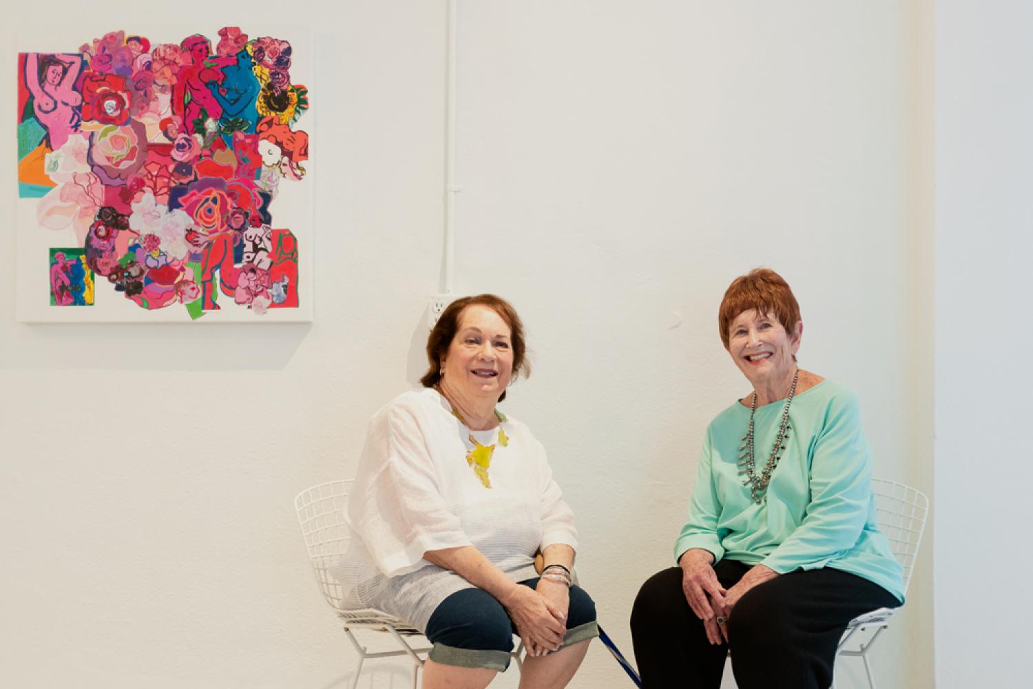 MAZ :: Gallery: Carol Fryd 'In The Garden' Exhibit Opens