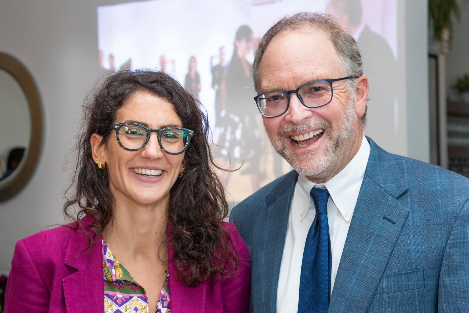 MAZ :: Gallery: Italian Mosaics Opening at Avalon Hotel